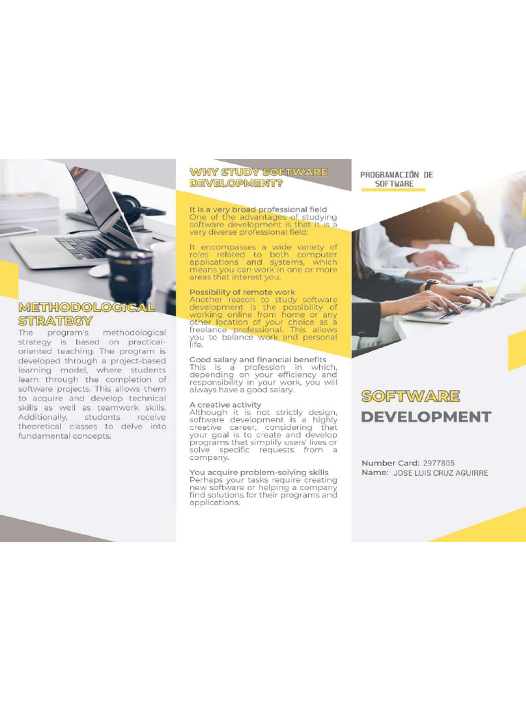 Software Analysis and Development Brochure 2 | PDF
