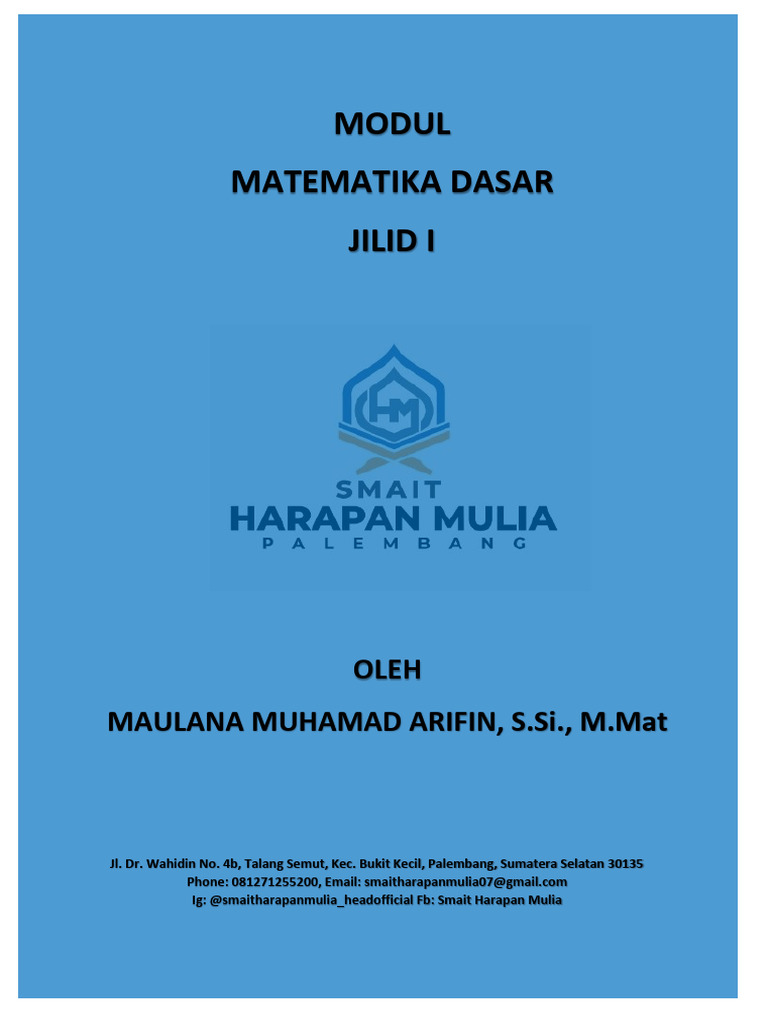 Modul Matematika Jilid I | PDF