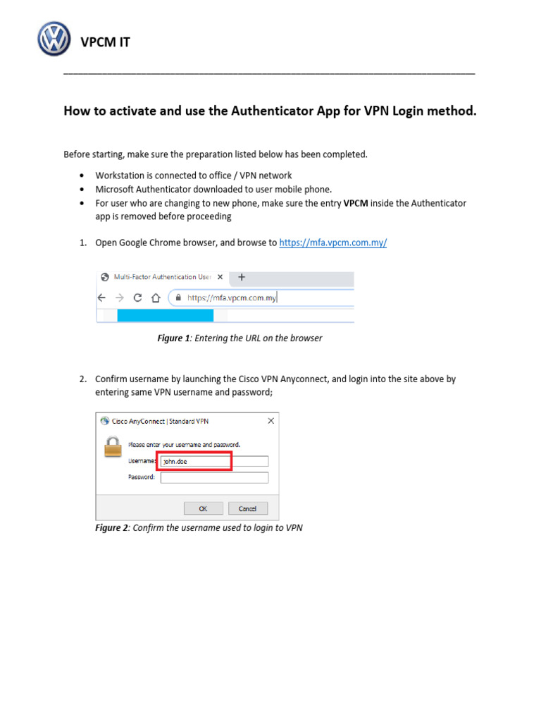 VPN Mobile App Guide v1.1 | PDF | Login | Qr Code