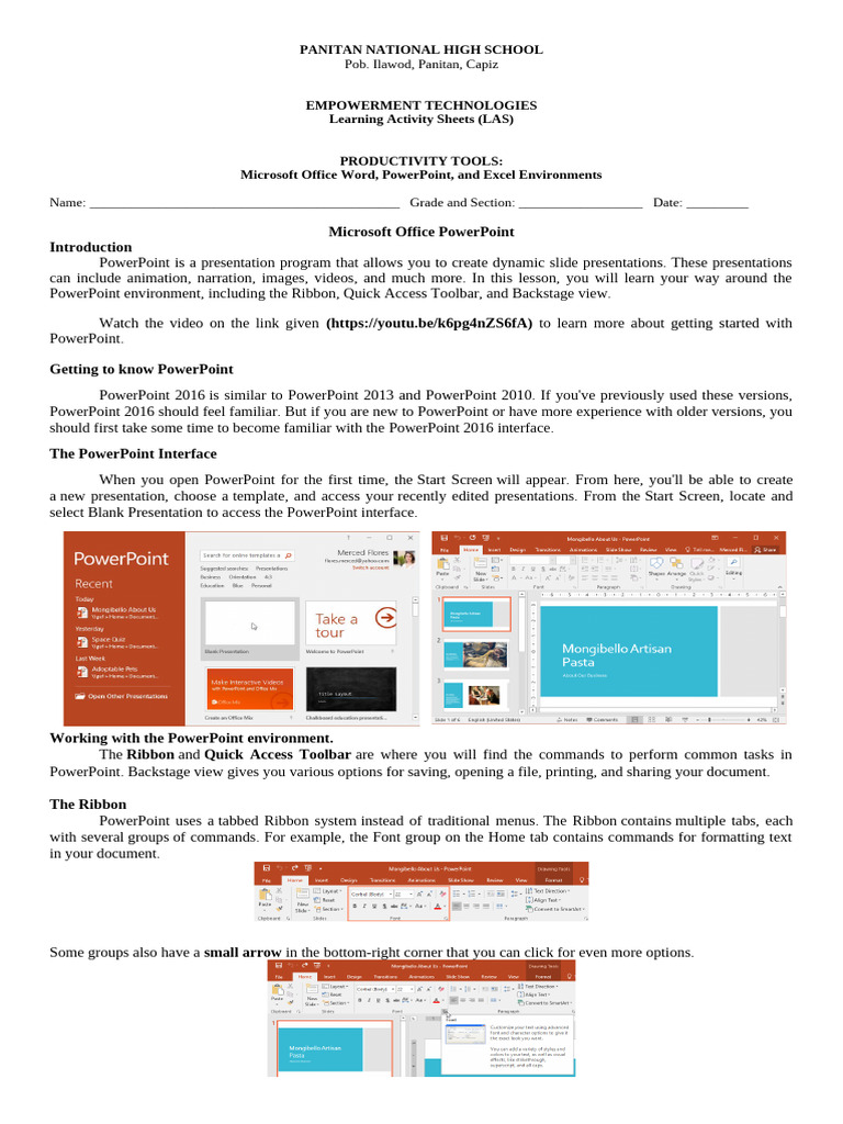 EMTECH-LAS-PPT | PDF | Microsoft Power Point | Microsoft