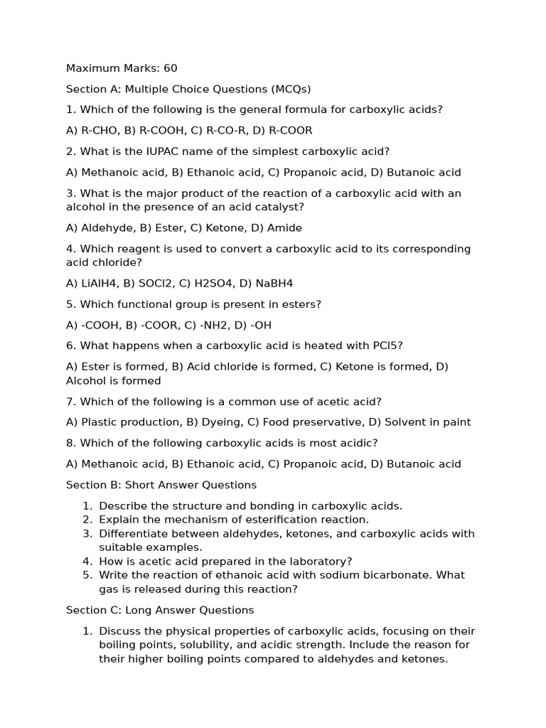 Chemistry Chapter 20 | PDF