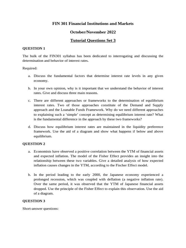 Understanding Interest Rates in Finance | PDF | Interest | Interest Rates