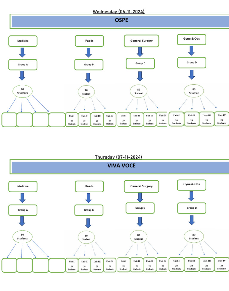 OSPE Flow Chart | PDF