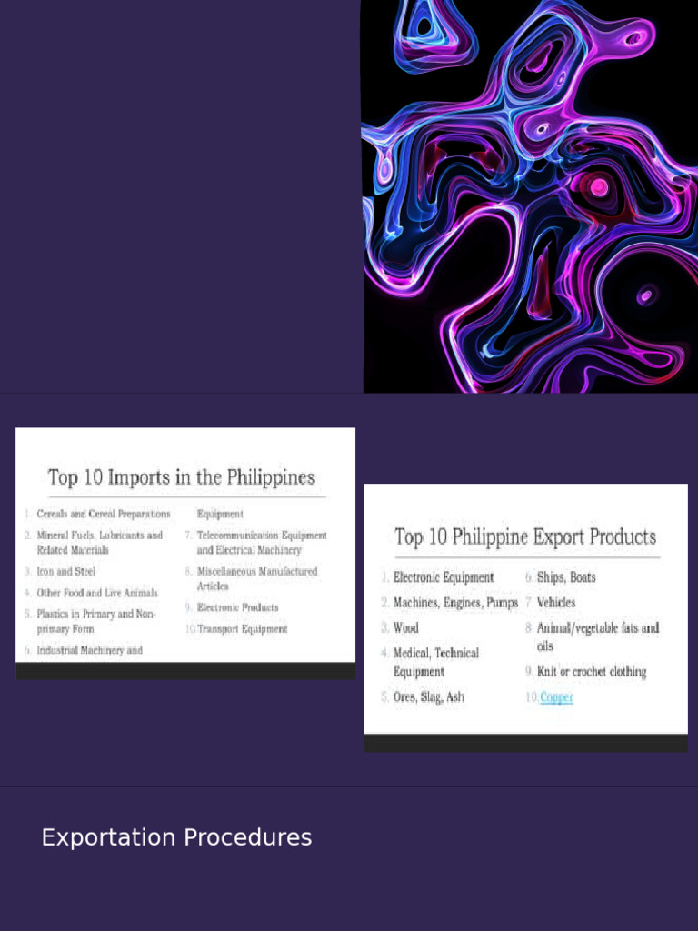Export Procedures in the Philippines | PDF