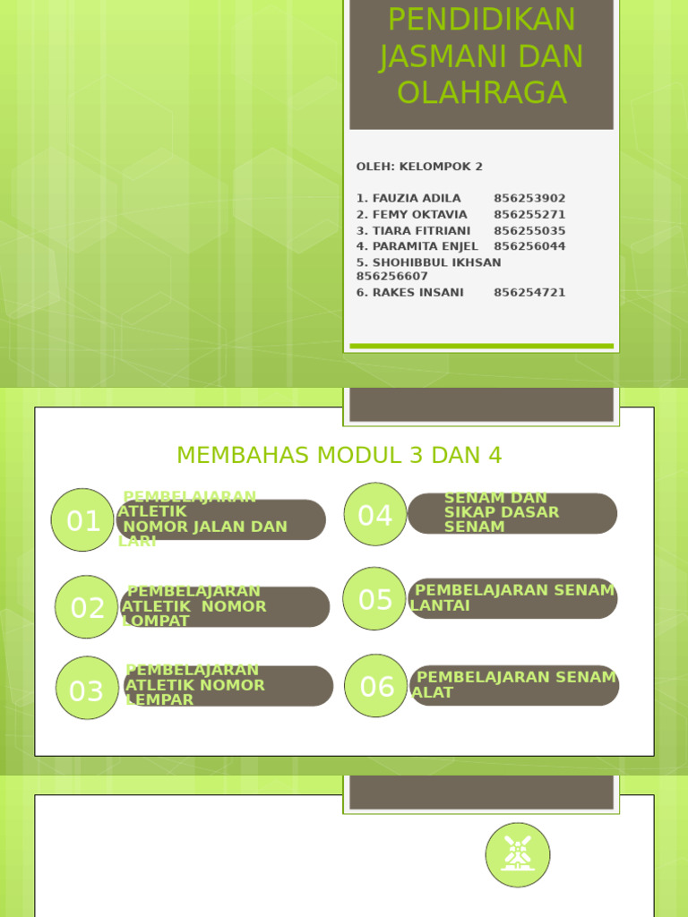 Pjok Modul 3 Dan 4 | PDF