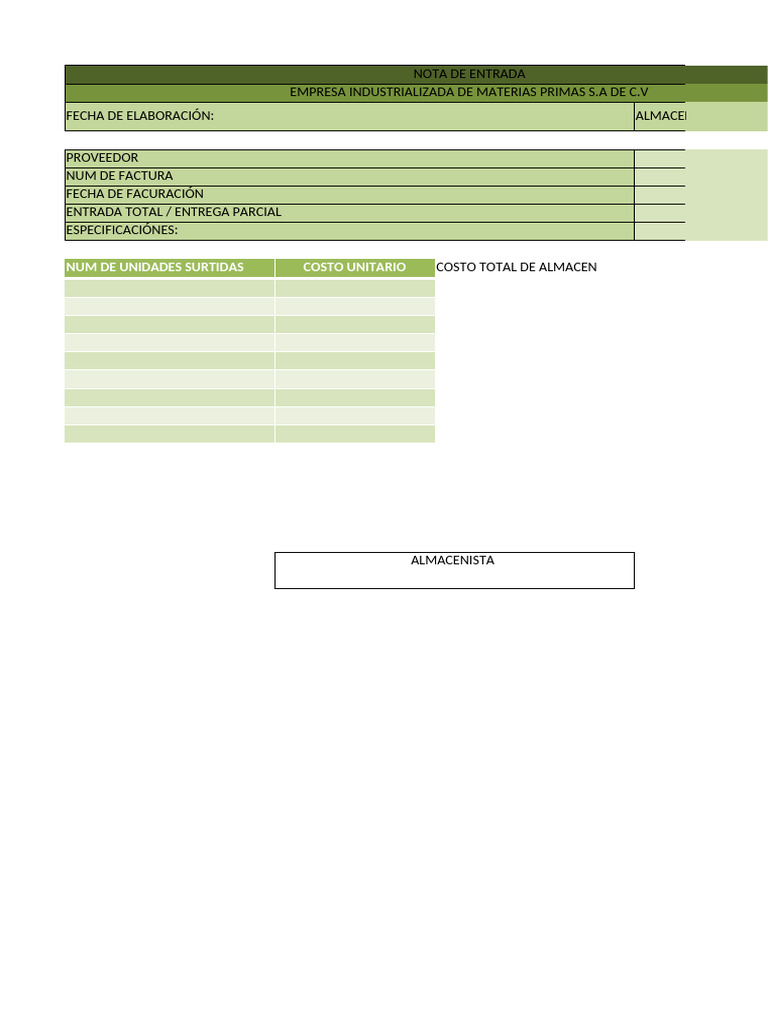 Control de Entradas y Salidas | PDF