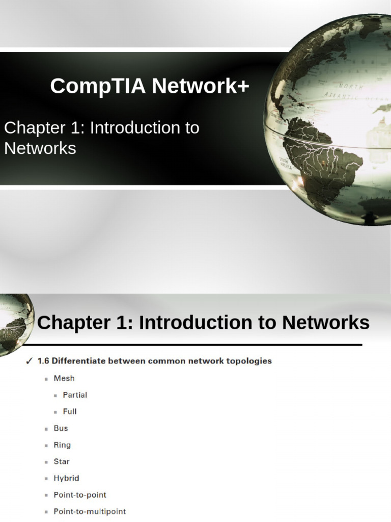 Net - 006 Chapter 1 - Introduction To Networks | PDF | Network Topology ...