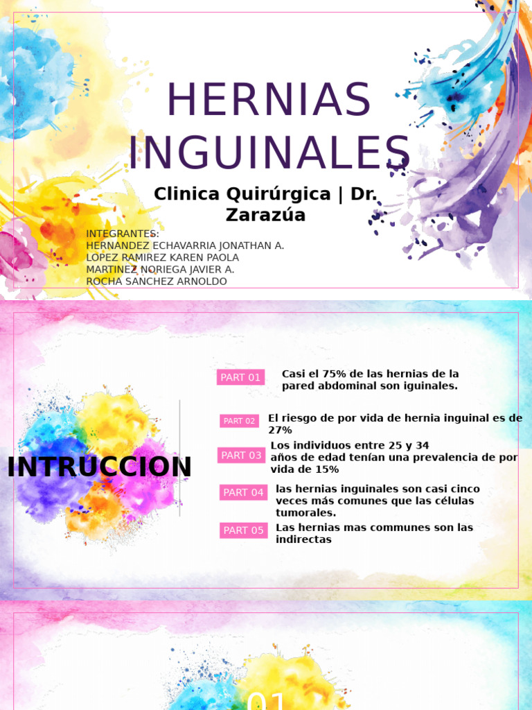 Hernias Inguinales | PDF | Especialidades Medicas | Medicina CLINICA