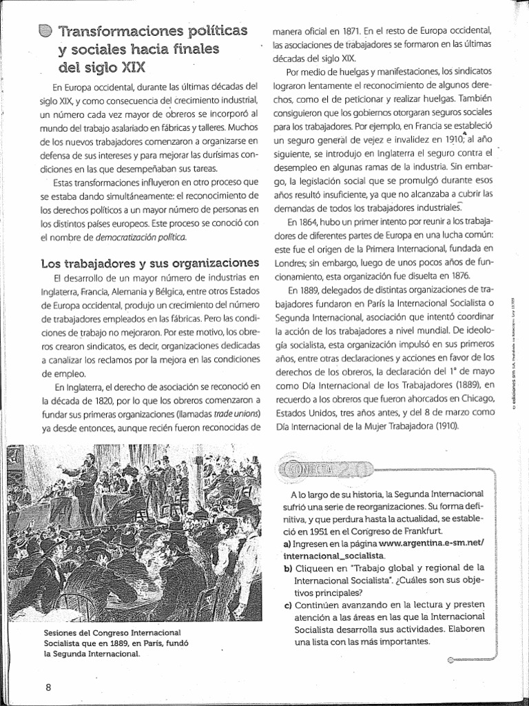 Apunte 2 Procesos Historicos 1870 - 1930 | PDF
