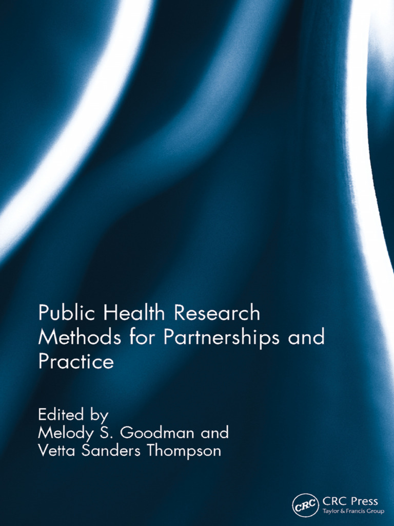 Goodman Melody S Public Health Research Methods For 2018 | PDF ...
