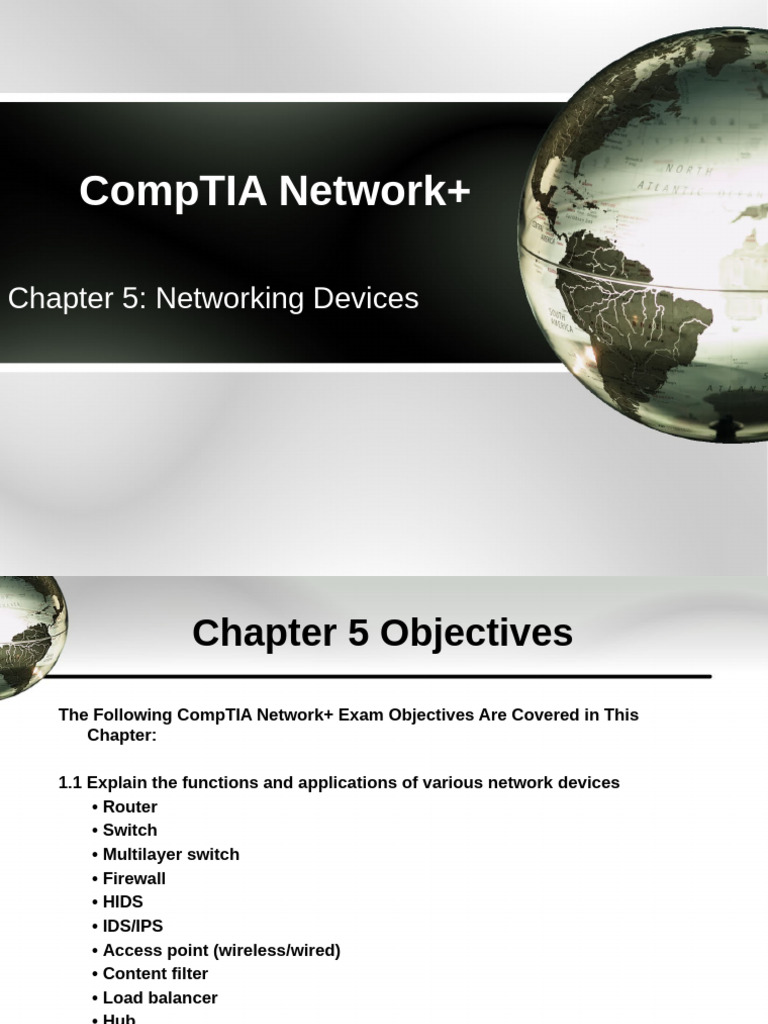 Net - 006 Chapter 5 - Networking Devices | PDF | Computer Network | Ip Address