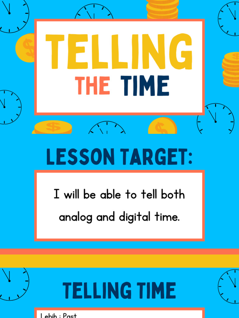 Materi Telling Time KLS 5 | PDF