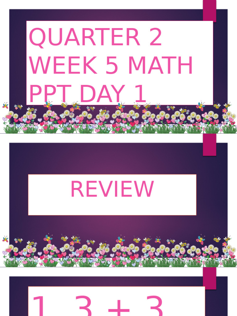 Grade 2 PPT Math Q2 W5 Day 1 | PDF | Multiplication | Abstract Algebra