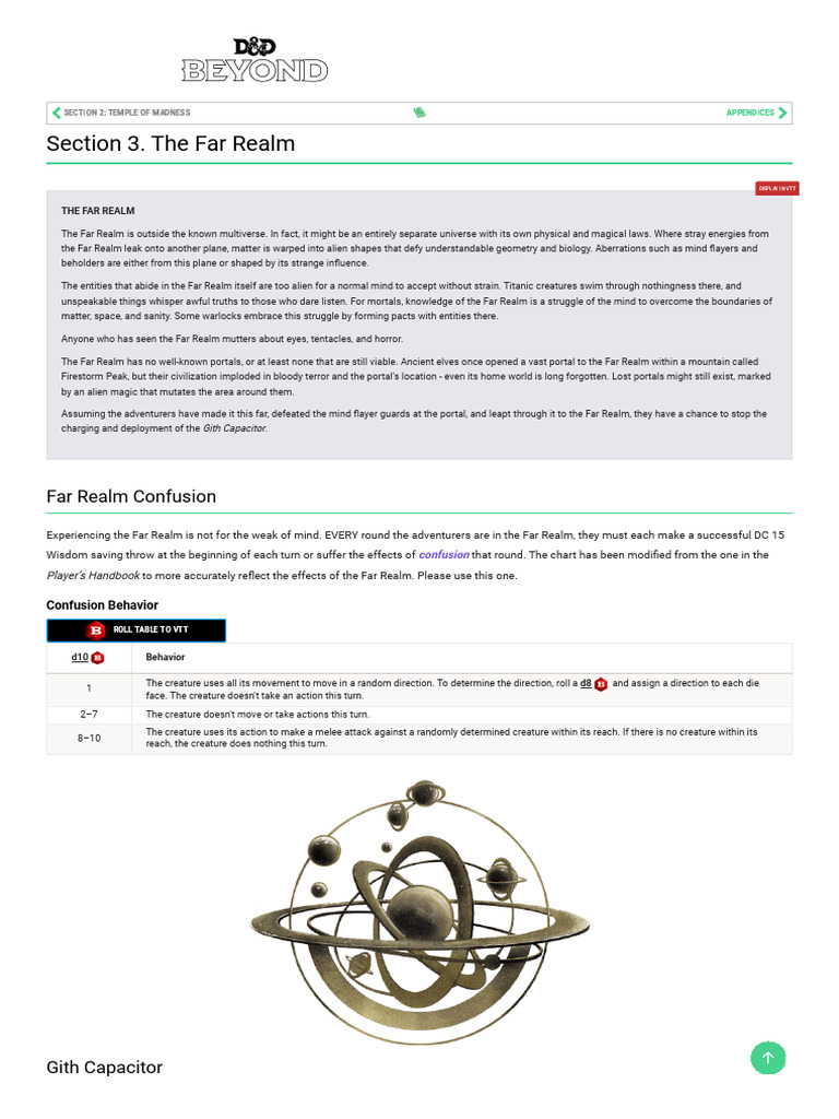 The Far Realm - Rrakkma - Sources - D&D Beyond | PDF | Dungeons ...