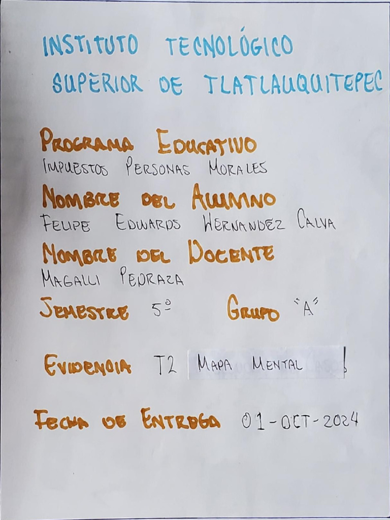 T2 Mapa Mental | PDF