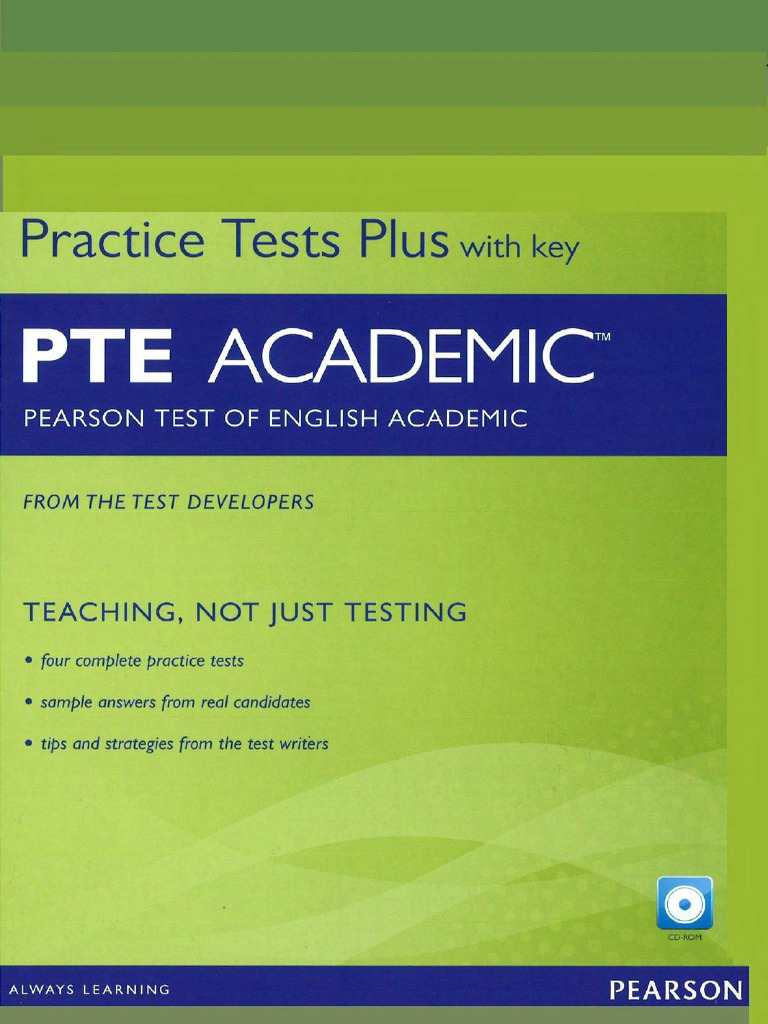 PTE Academic Practice Tests Plus and With Key | PDF
