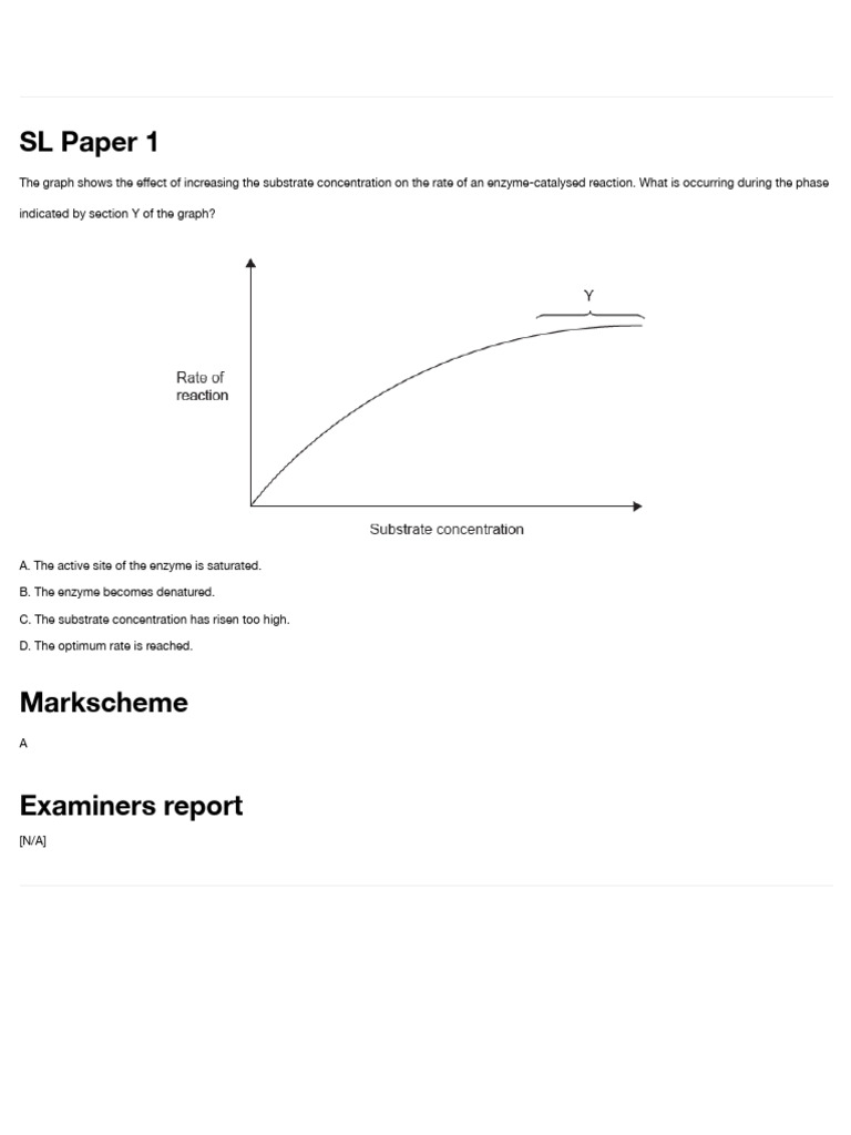 Markscheme SL Paper1 | PDF