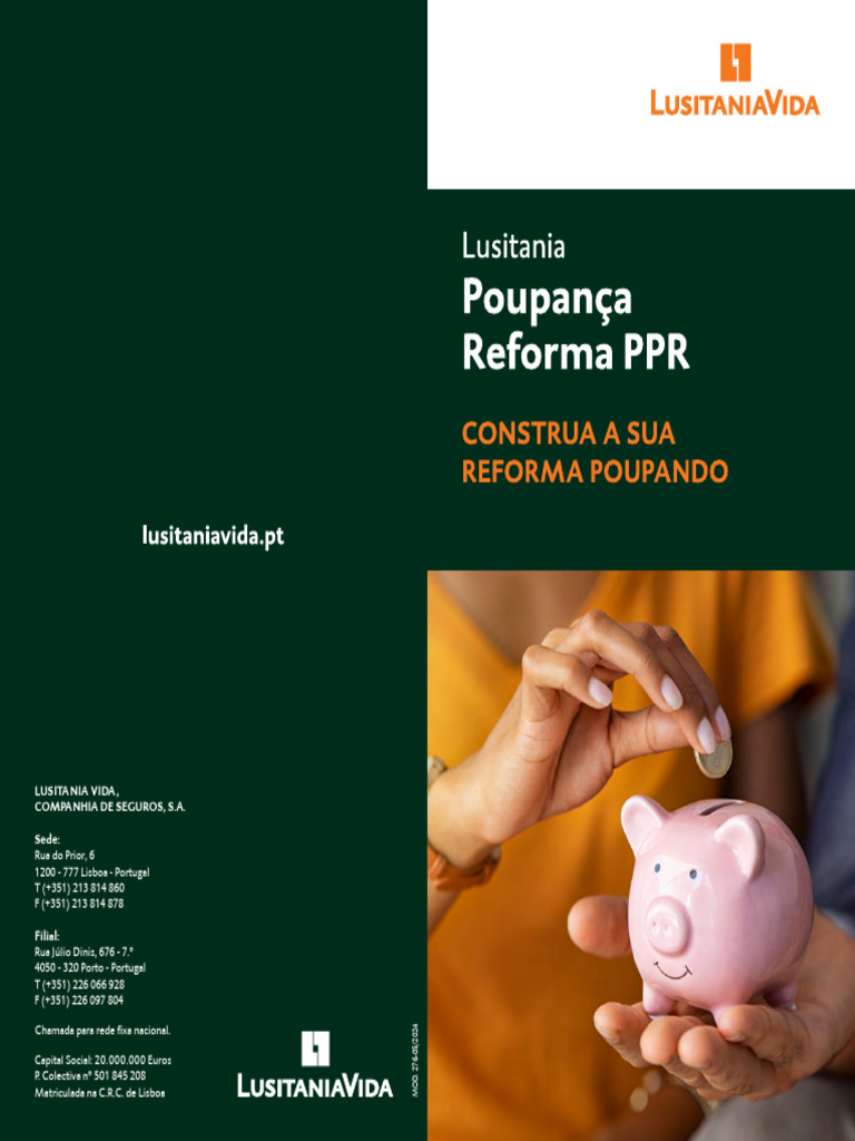 WEB - Folheto - PPR 2024 + Info Precontratuais - V3 - C | PDF | Juros | Seguro