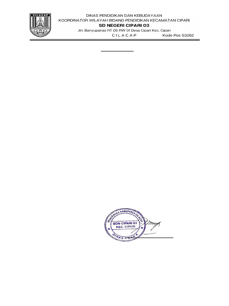 Surat Tugas Imam | PDF