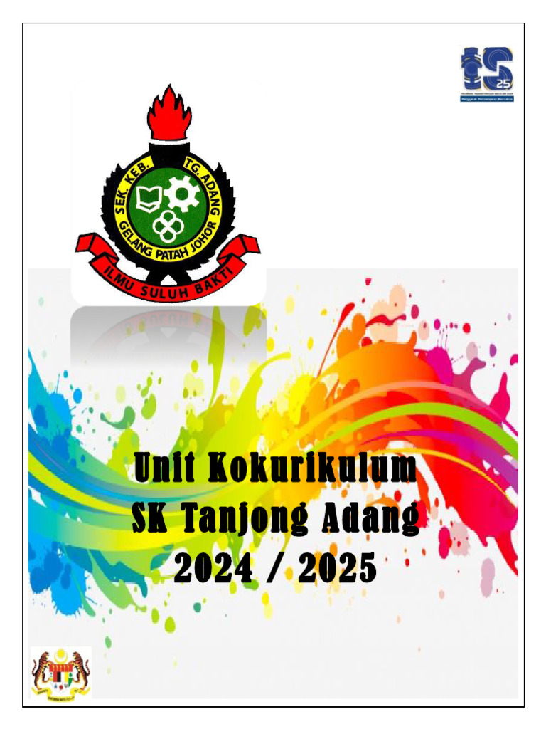 Buku Pengurusan Kokurikulum Sekolah 2024 | PDF