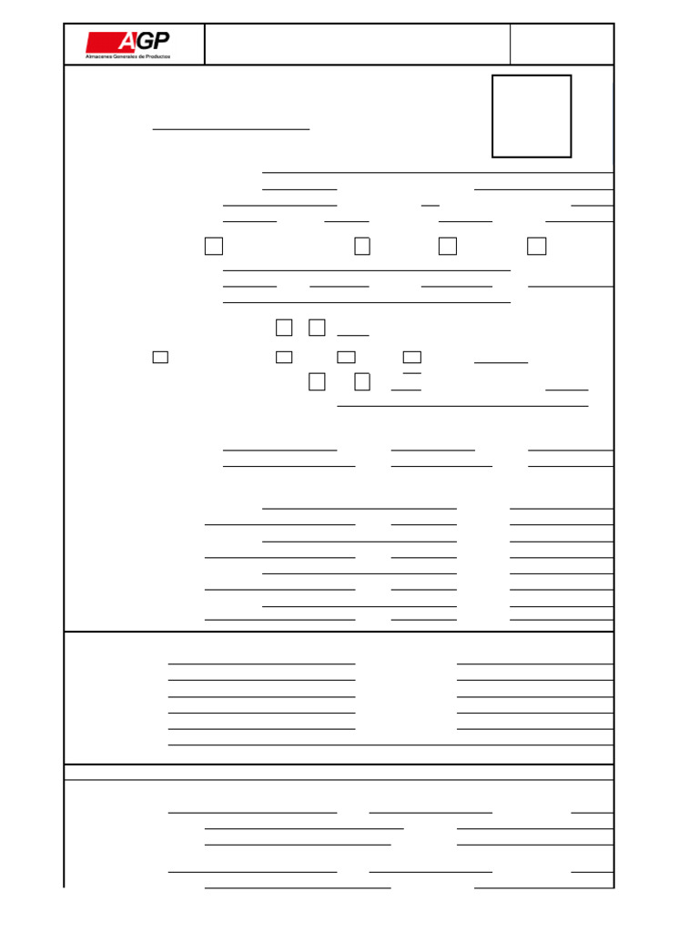 FOR-SO-01-001 Información General Del Postulante - Colaborador AGP | PDF | Bancos | Anonimato