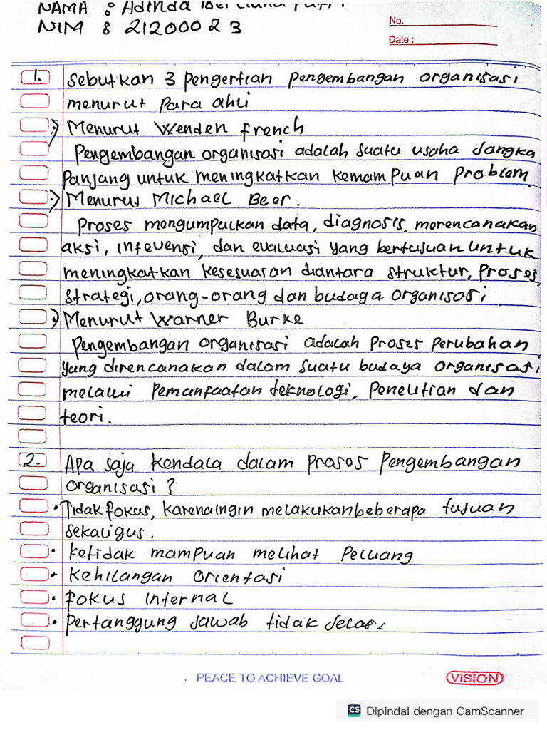 Tugas Quis 1 Adinda Berliana Putri | PDF