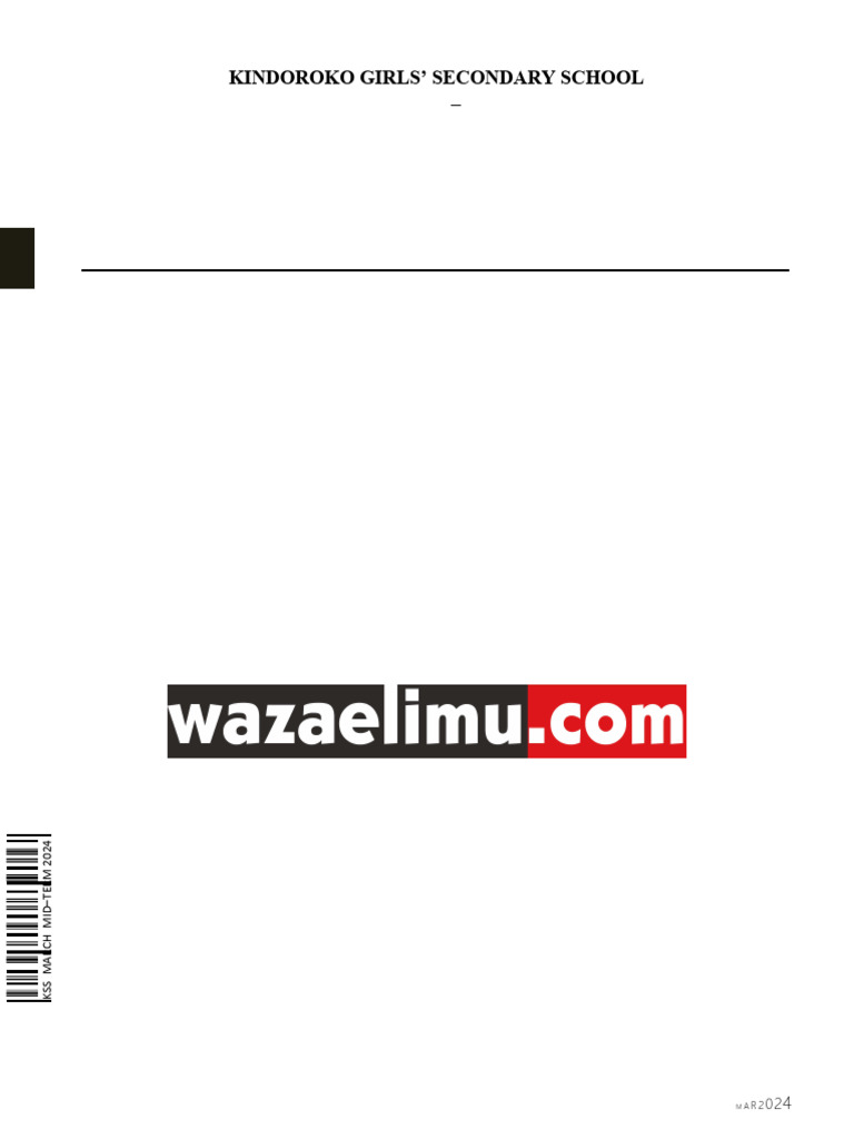 F3 BIO MID MARCH 2024-1 | PDF | Muscle