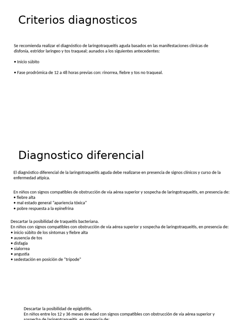 Criterios Diagnosticos | PDF | Especialidades Medicas | Medicina