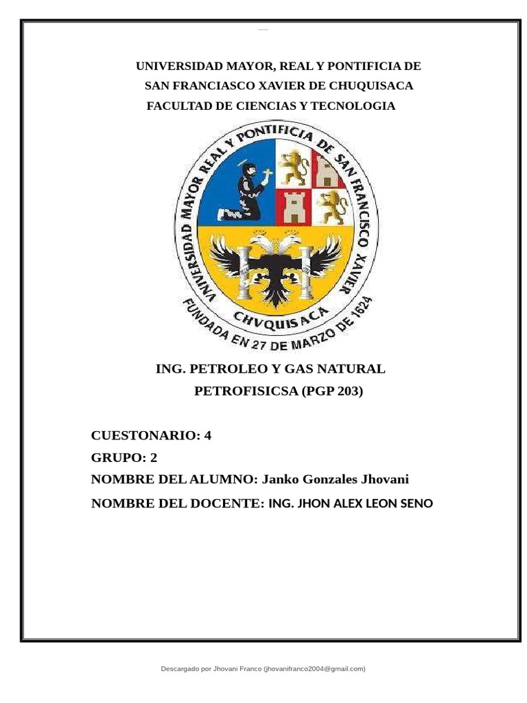 Cuestionario Tema 4 Propiedades de Gas Natural | PDF | Boson ...