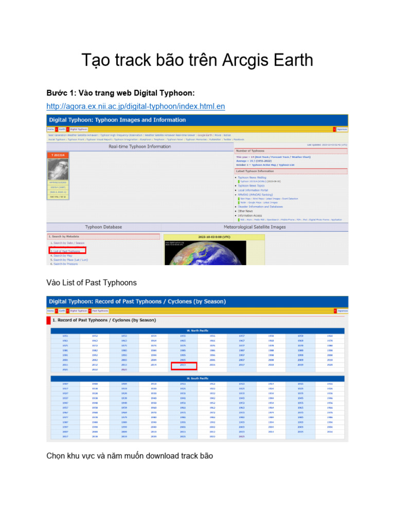 Tao Track Bao Tren Arcgis Earth | PDF