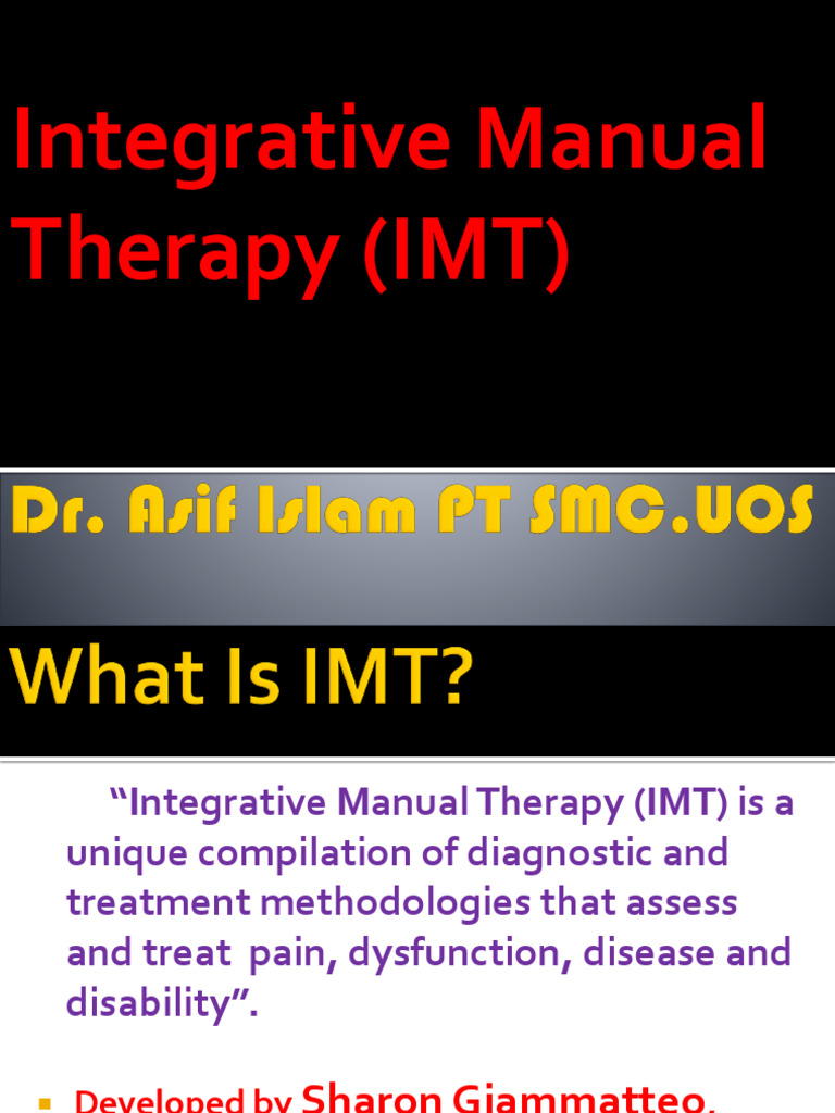 What Is Imt 24 | PDF | Human Body | Medical Diagnosis