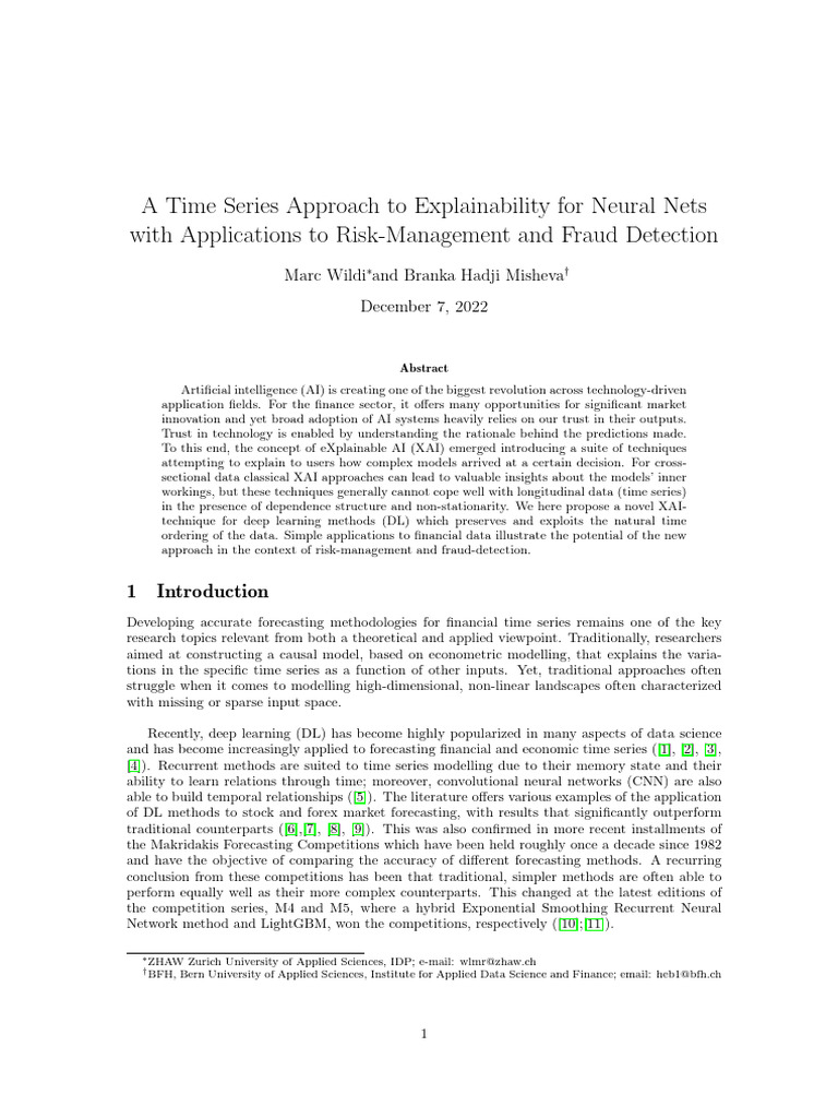 A Time Series Approach To Explainability For Neural Nets R5q9zkij | PDF | Artificial Neural ...