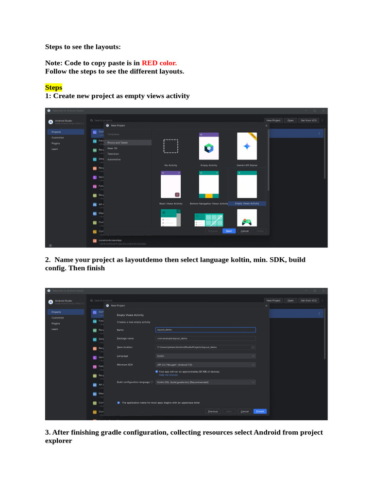 Layouts | PDF | Android (Operating System) | Computing