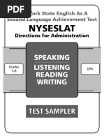 5 6 Sampler Dfa | PDF | Rubric (Academic) | Linguistics