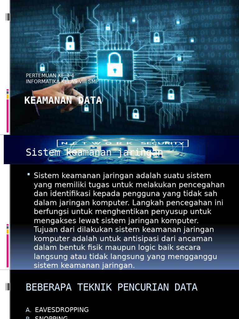 Pertemuan 3-4 KLS 8 | PDF | Komputer