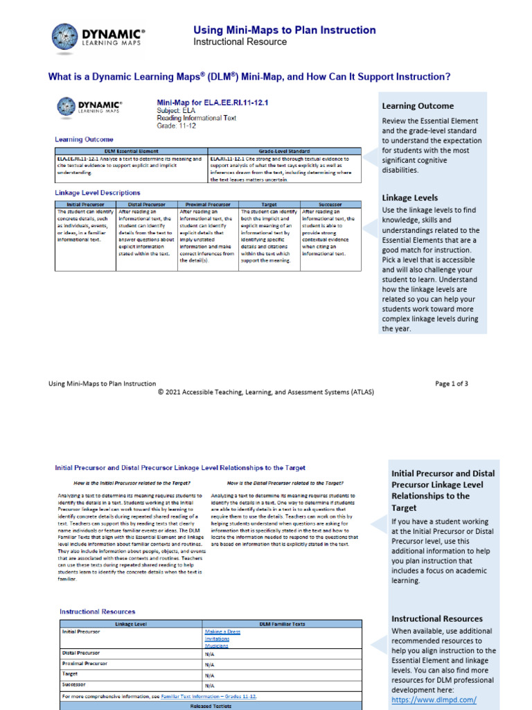 Mini-Maps for Instruction Planning | PDF | Learning | Human Communication