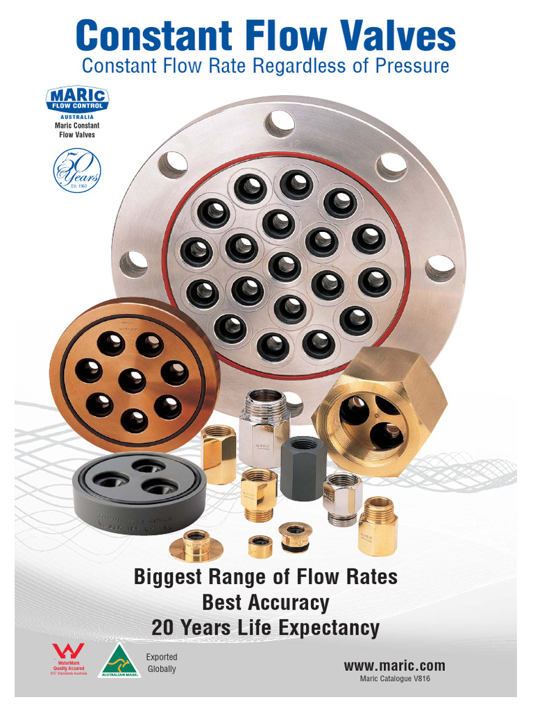 Maric Catalogue v816 | PDF | Pump | Valve
