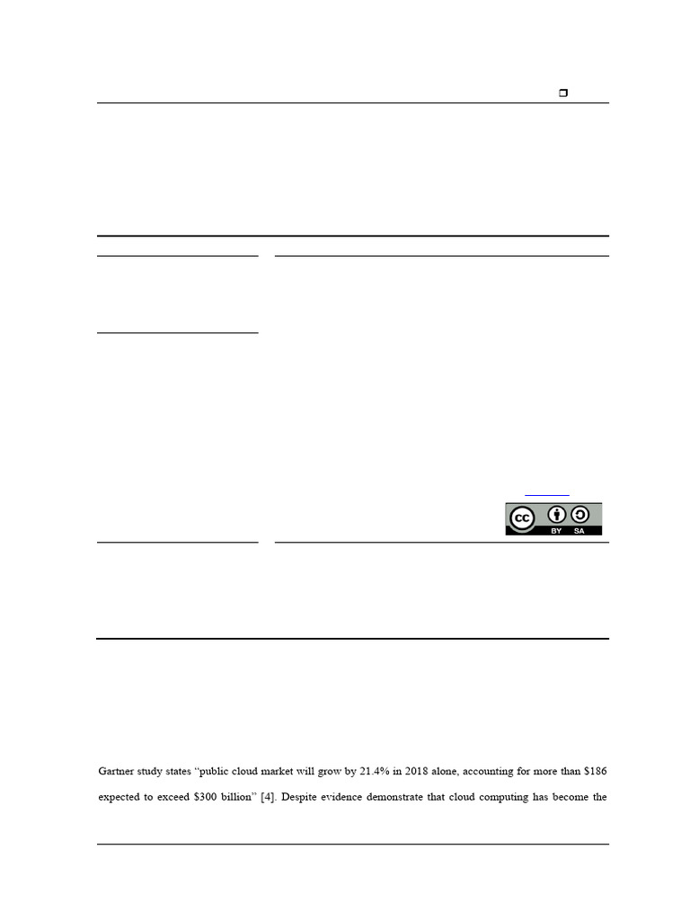Deep Self-Taught Learning Framework For Intrusion Detection in Cloud Computing Environment | PDF ...