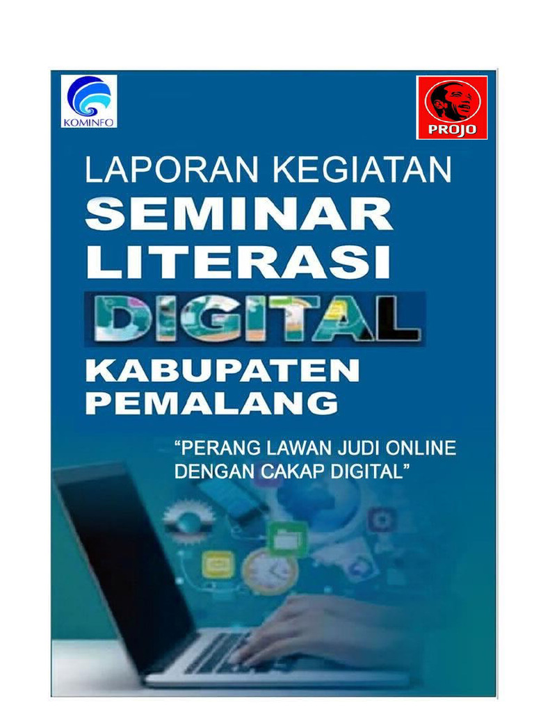 Laporan Seminar 1 Literasi Digital Projo | PDF