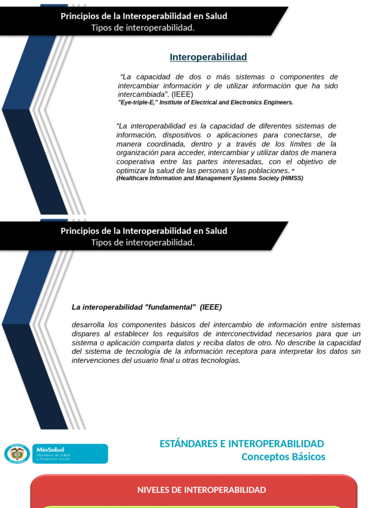 Interoperabilidad HC JHMG | PDF | Informática | Tecnologías de la información