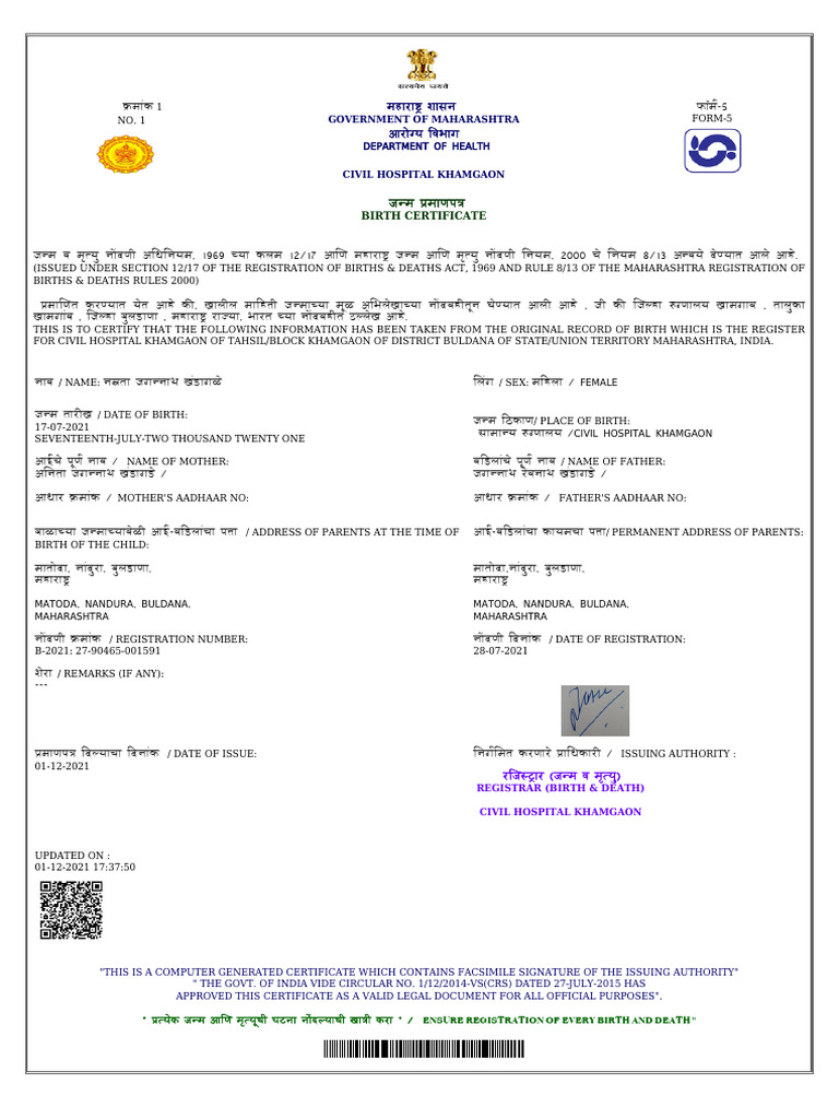 MPDF | PDF | Birth Certificate | Justice