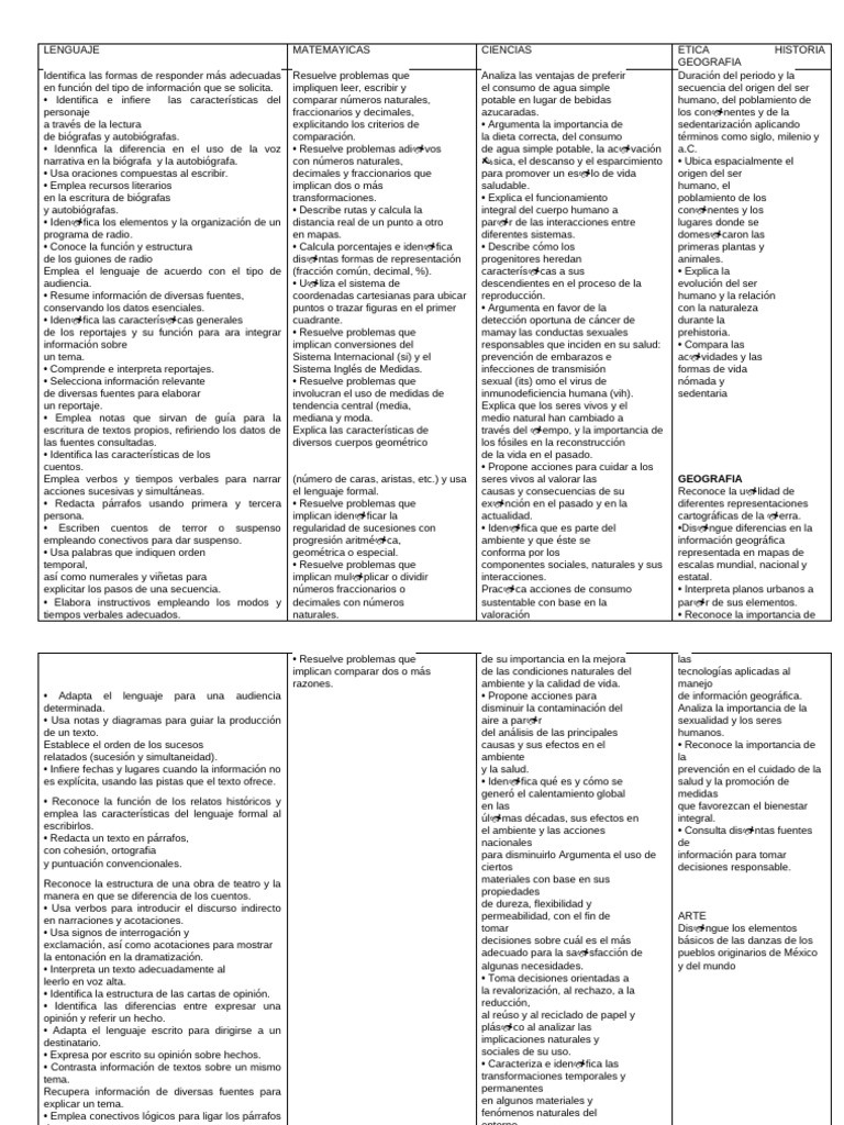 LENGUAJE pda | PDF | Información