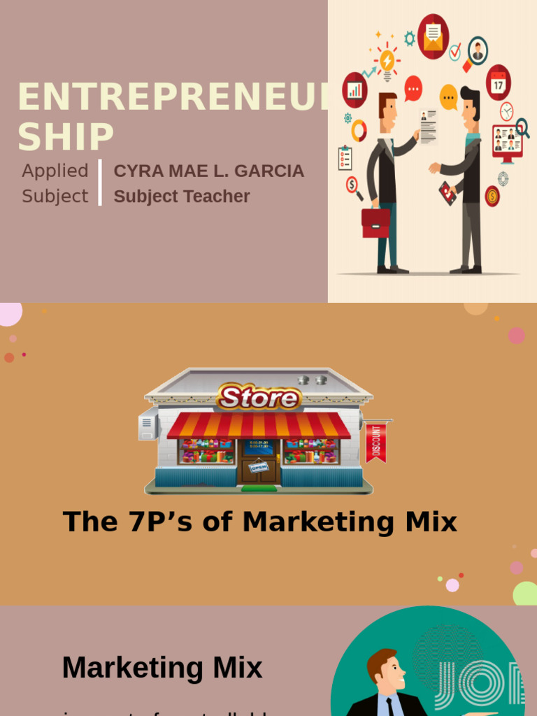 Marketing Mix 7P's (Part 1) | PDF | Retail | Marketing