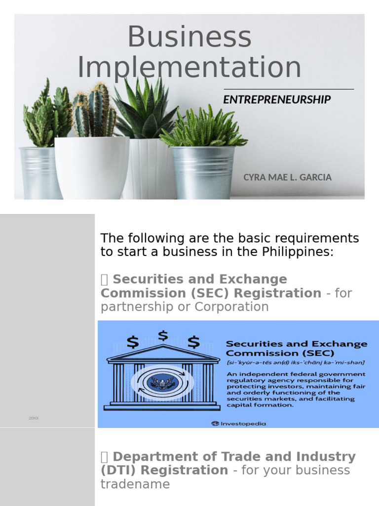 Business Implementation | PDF
