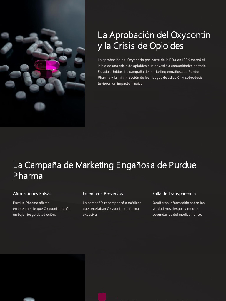 La Aprobacion Del Oxycontin y La Crisis de Opioides 1 | PDF | Opioide | Drogas Psicoactivas