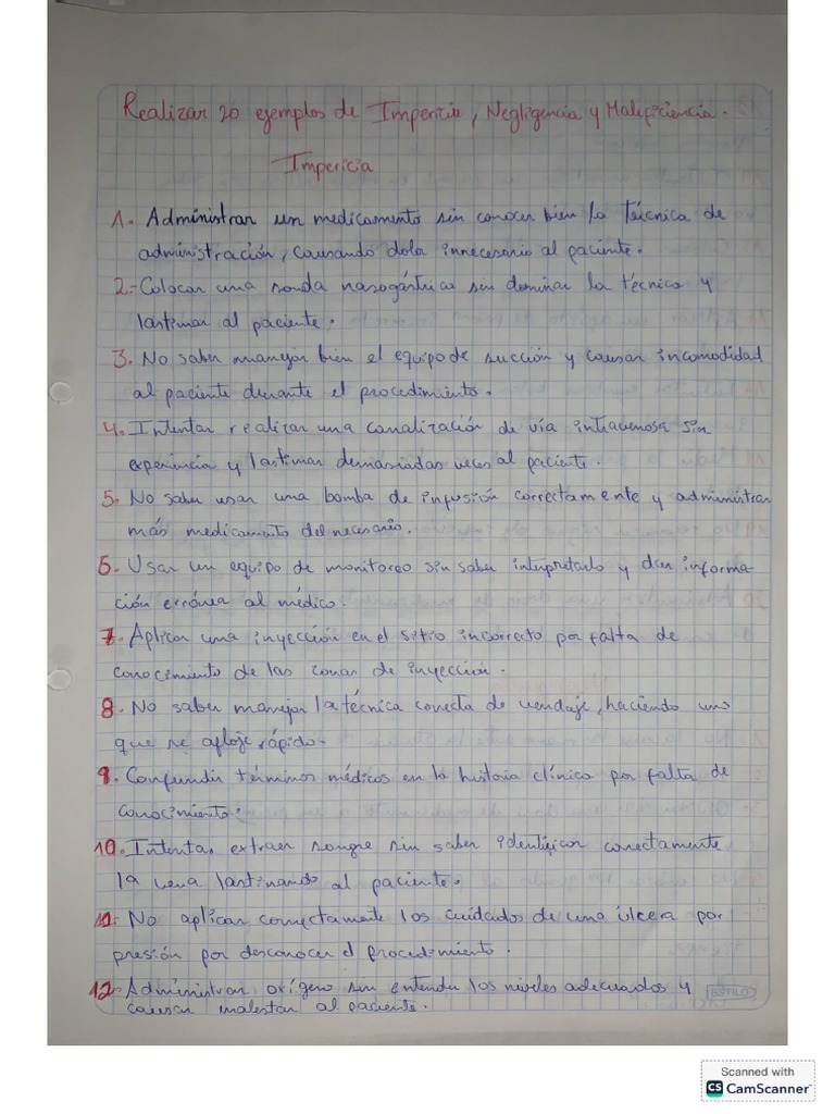 Ejemplo Simp Eric I A Negligencia | PDF