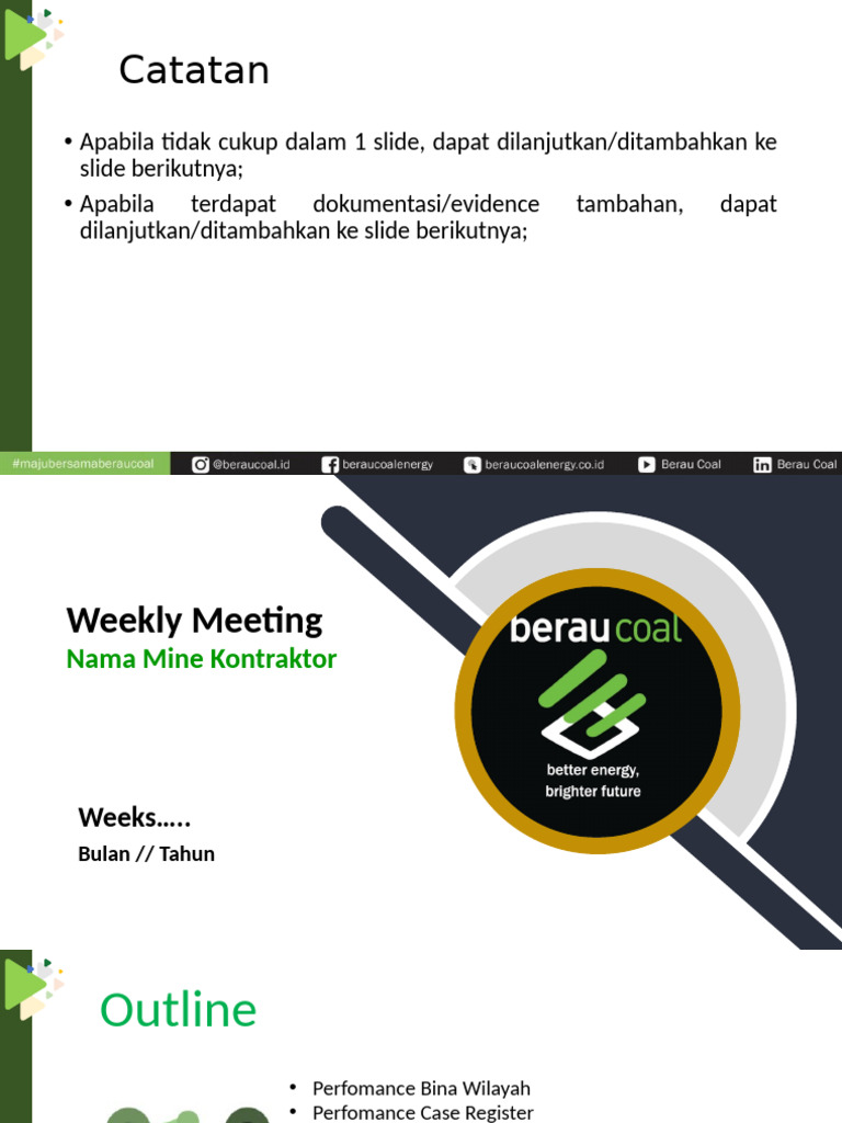 Template PPT Mitra Kerja | PDF