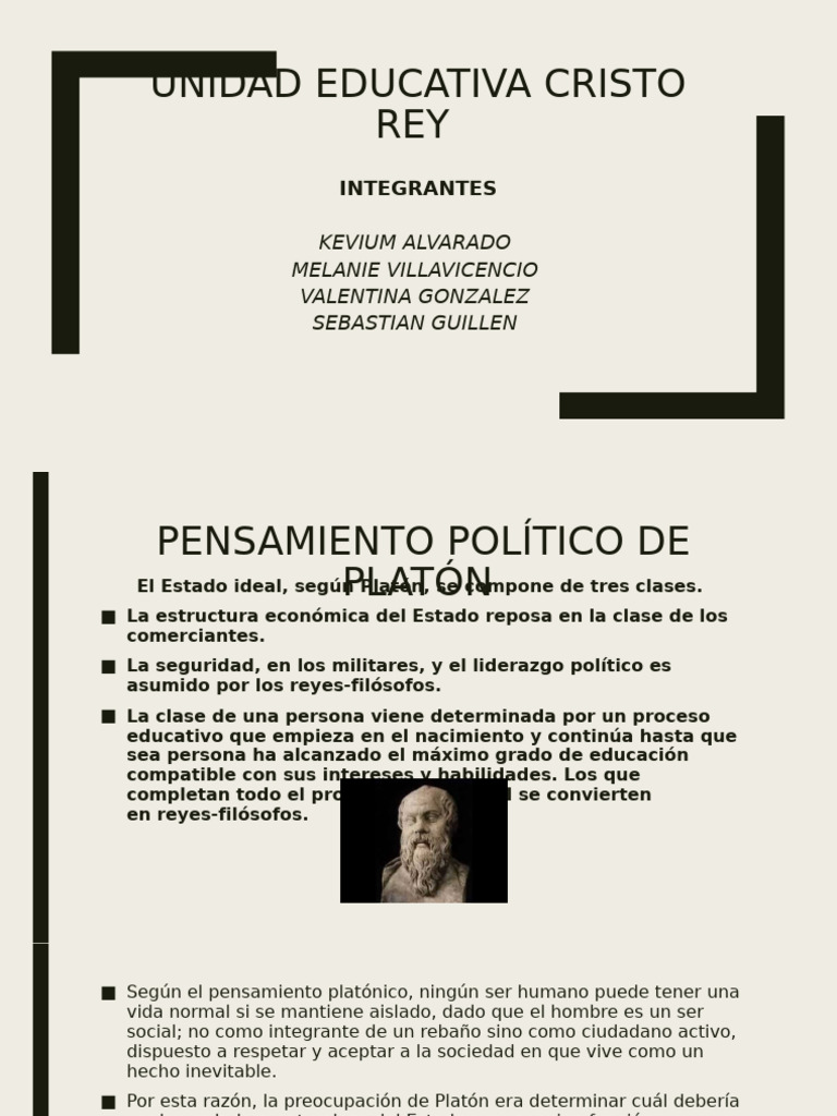 Platon | PDF | Platón | Estado (política)