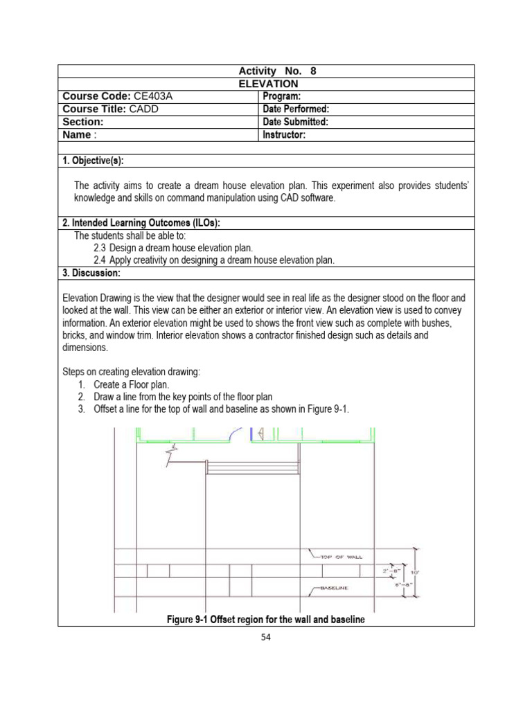 Dream House Elevation Plan Guide | PDF | Computer Aided Design