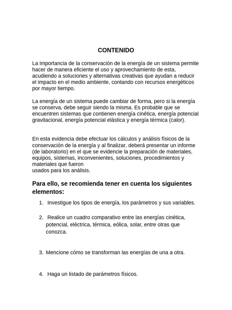 Informe Laboratorio S | PDF | Energía renovable | Calor
